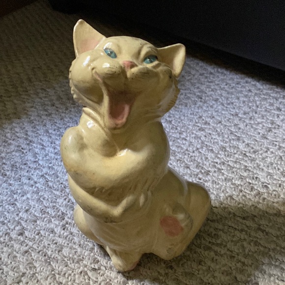 Art | Vintage Numbered Cat Bank | Poshmark